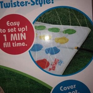 Swim | Hasbro Twister Splash Water Game For Kids Backyard Sprinkler ...